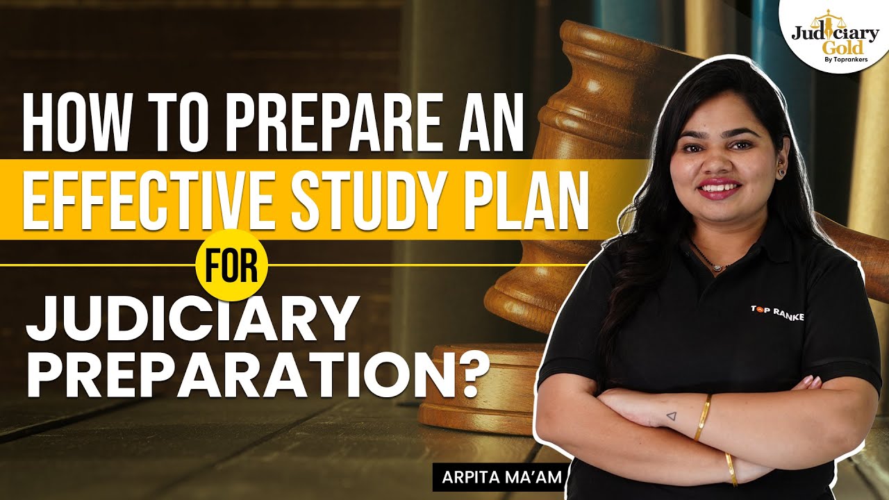 How to Prepare An Effective Study Plan for Judiciary Exam? | Judiciary Exam Preparation - YouTube