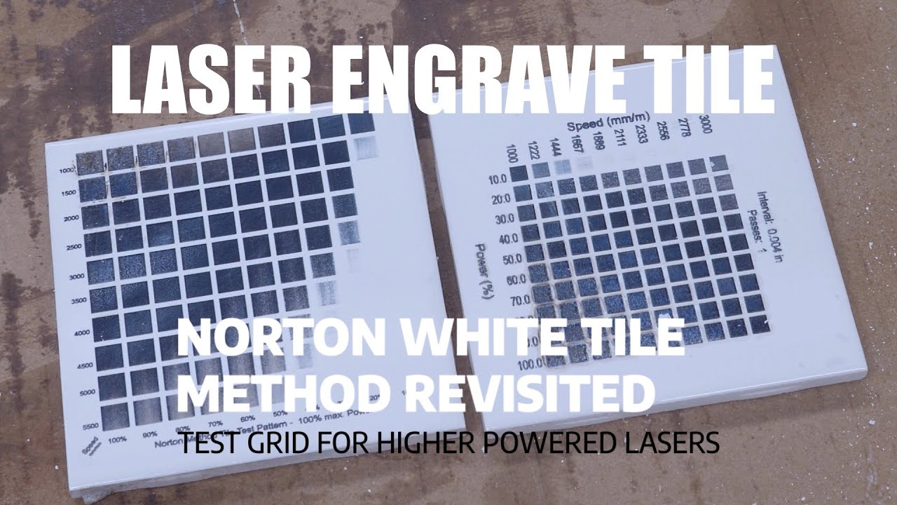 Norton Laser White Tile Method Revisited - YouTube