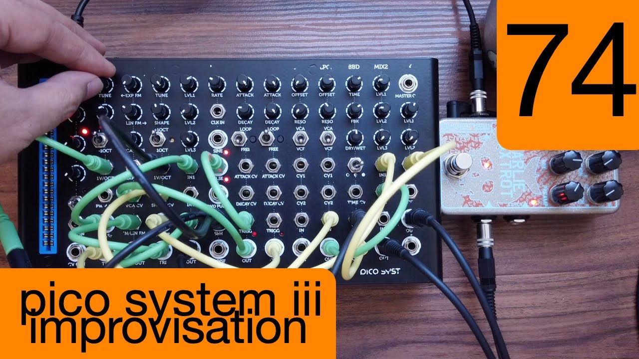 #74 Erica Synths Pico System iii Improvisation - YouTube