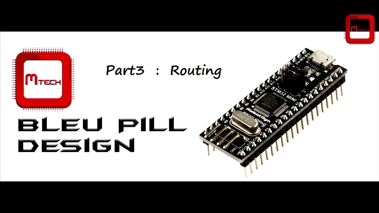 Bleu pill pcb design using kicad part 3: Routing - YouTube