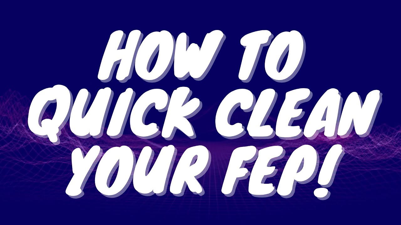 HOW TO QUICK CLEAN THE FEP FILM ON YOUR 3D RESIN PRINTER - YouTube