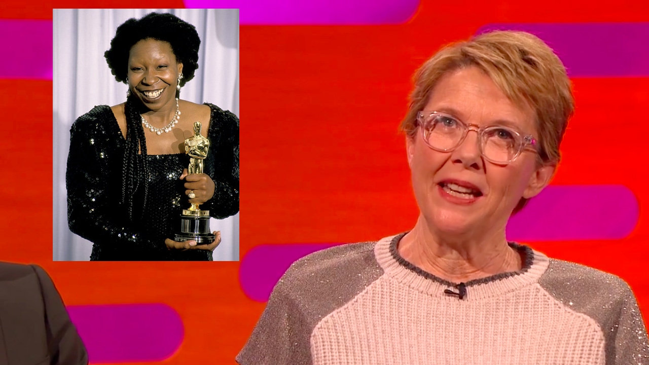 Annette Bening on free food at the Oscars with Whoopi Goldberg | The ...