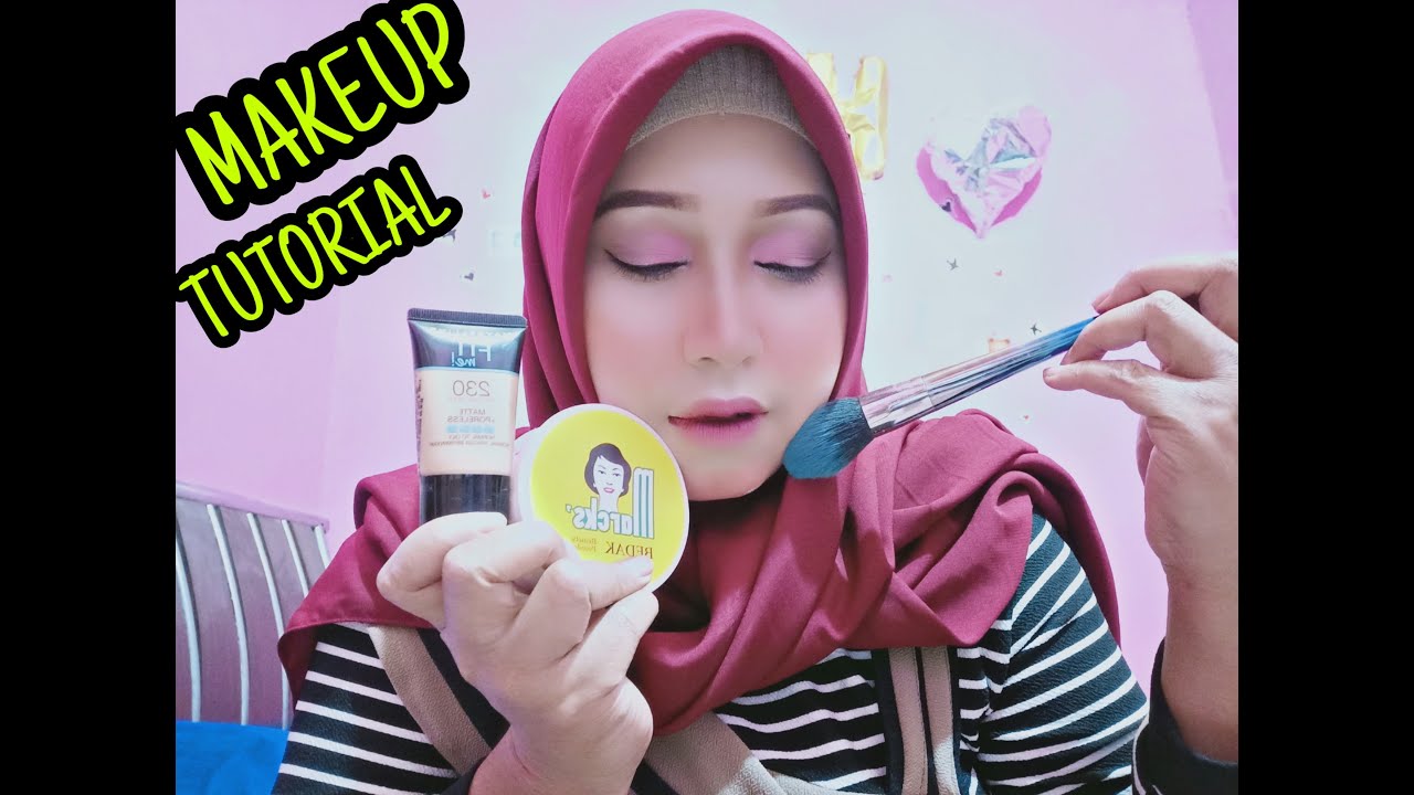 TUTORIAL MAKEUP PART 2 .,MAKEUP PEMULA NATURAL & MUDAH - YouTube