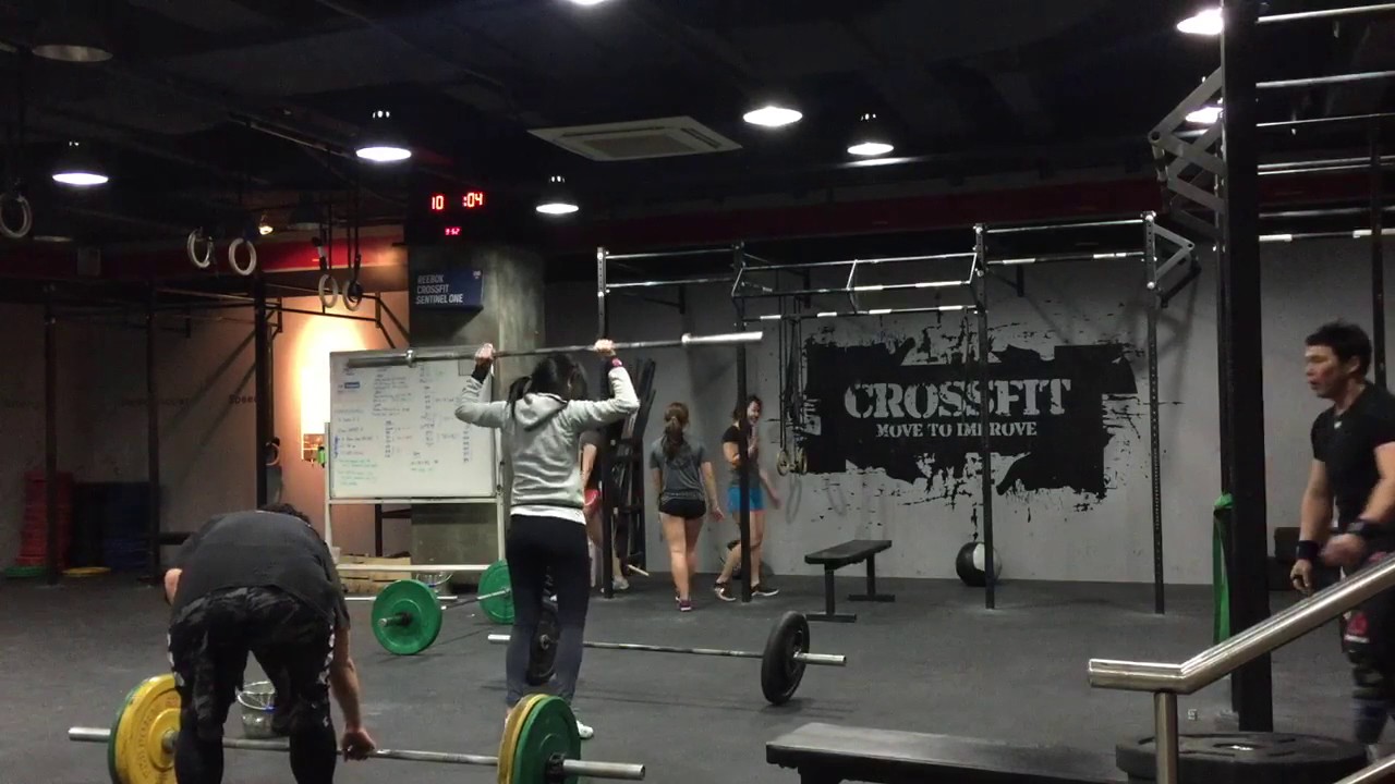 20170223 Power clean, Pull up, WBS - YouTube
