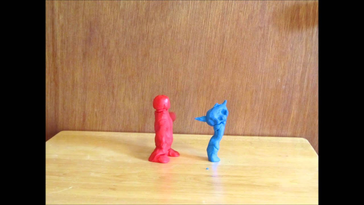 plasticine animation: the alien ball - YouTube