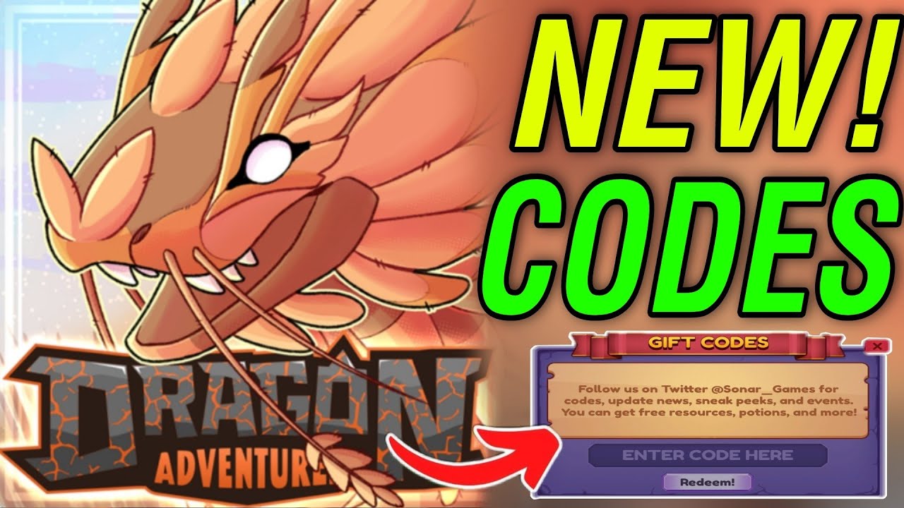 ⚠️NEW UPDATE⚠️ DRAGON ADVENTURES CODES 2023 - DRAGON ADVENTURES CODES ...