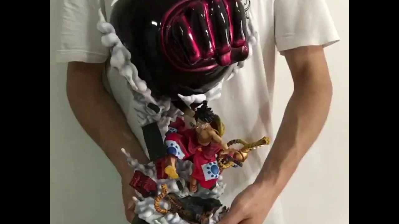 Review Mô hình Resin One Piece Statue - Luffy Wano Gear 4 Elephant Gunt ...
