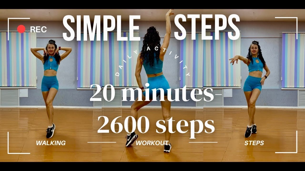 20 Minutes walking workout at home 2600 steps #walkingathome #workouts ...