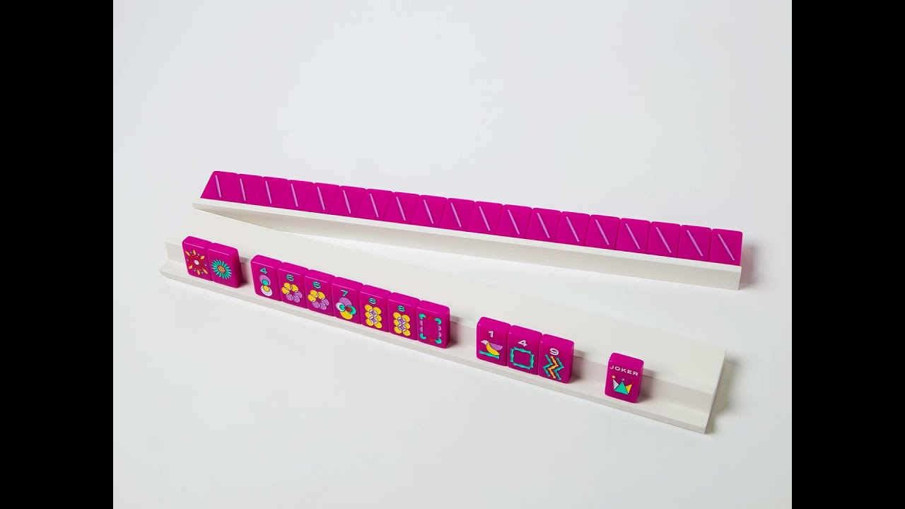 Wooden Mahjong Rack Pushers - YouTube