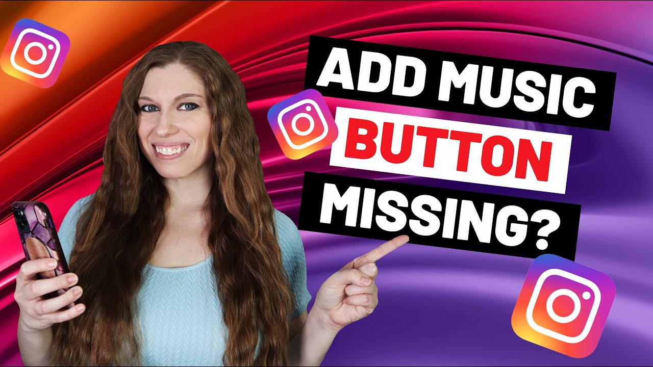 Why Isn't The Add Music Button Available On My Instagram? - YouTube
