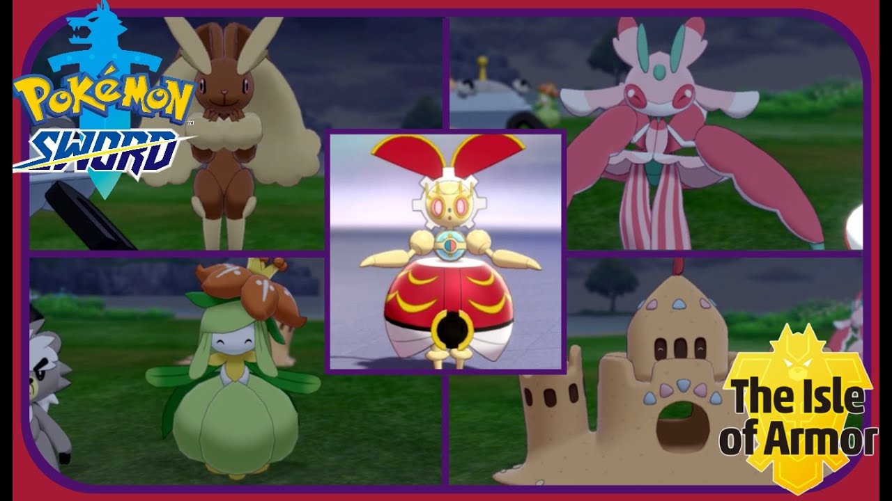Pokemon Sword - Pokemon Camp: The Isle of Armor Edition - YouTube