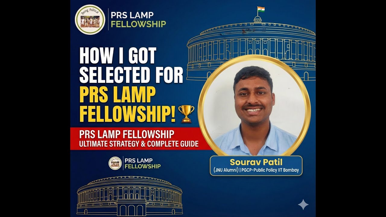 Got Selected in PRS's LAMP Fellowship 2023-24 : Experience, Strategy ...