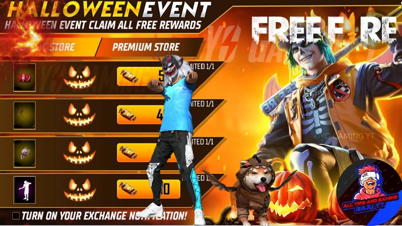 HALLOWEEN EVENT IN FREE FIRE | FREE FIRE NEW HALLOWEEN EVENT | NEW ...
