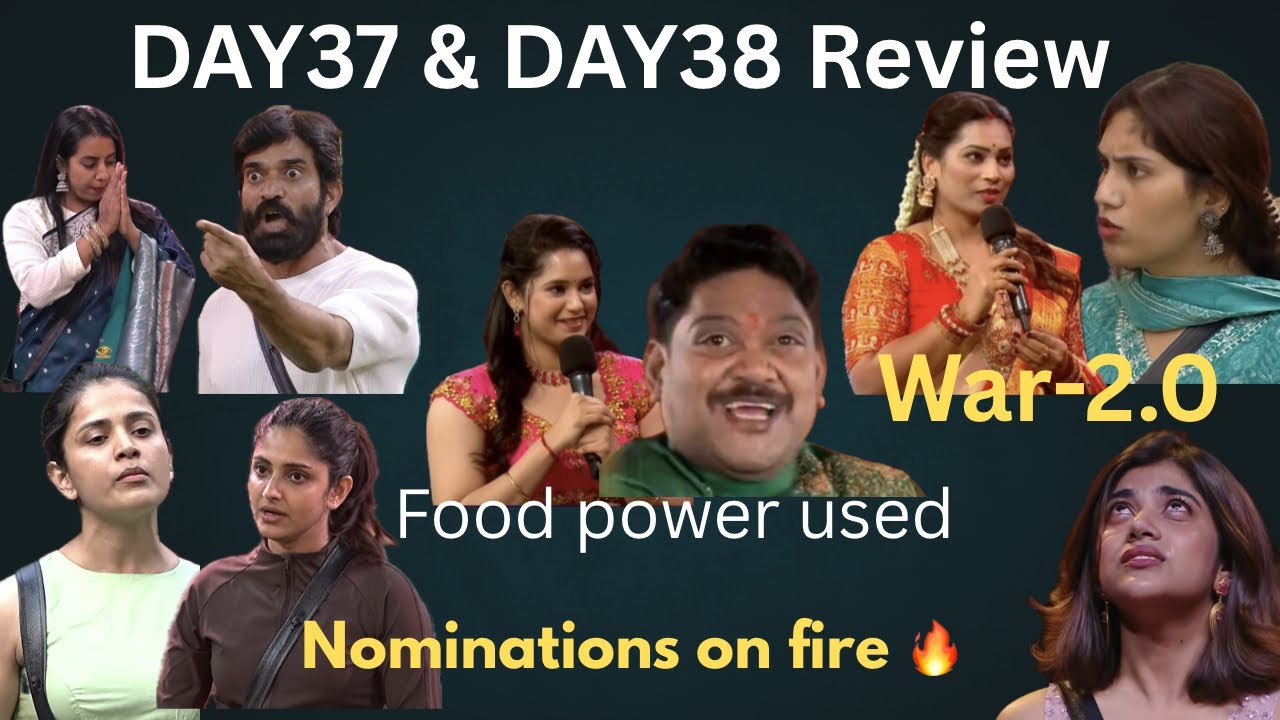 Day 37-38 review| Nominations fight | Ayasha | Thanuja | Emmu comedy ...