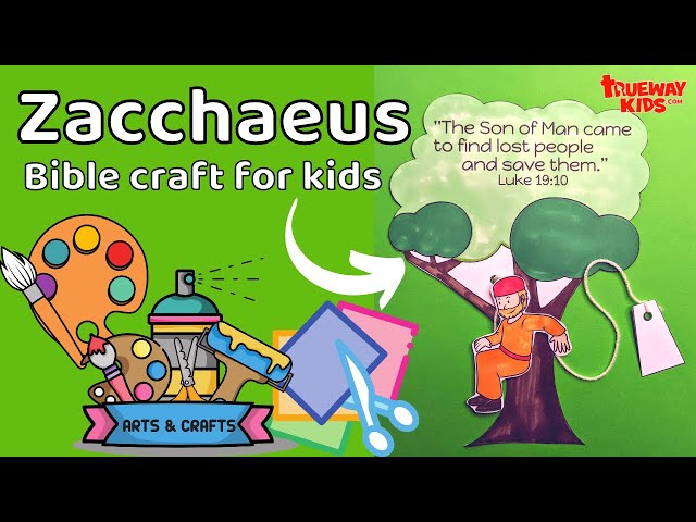 Zacchaeus In A Tree Bible Craft For Sunday School From Www