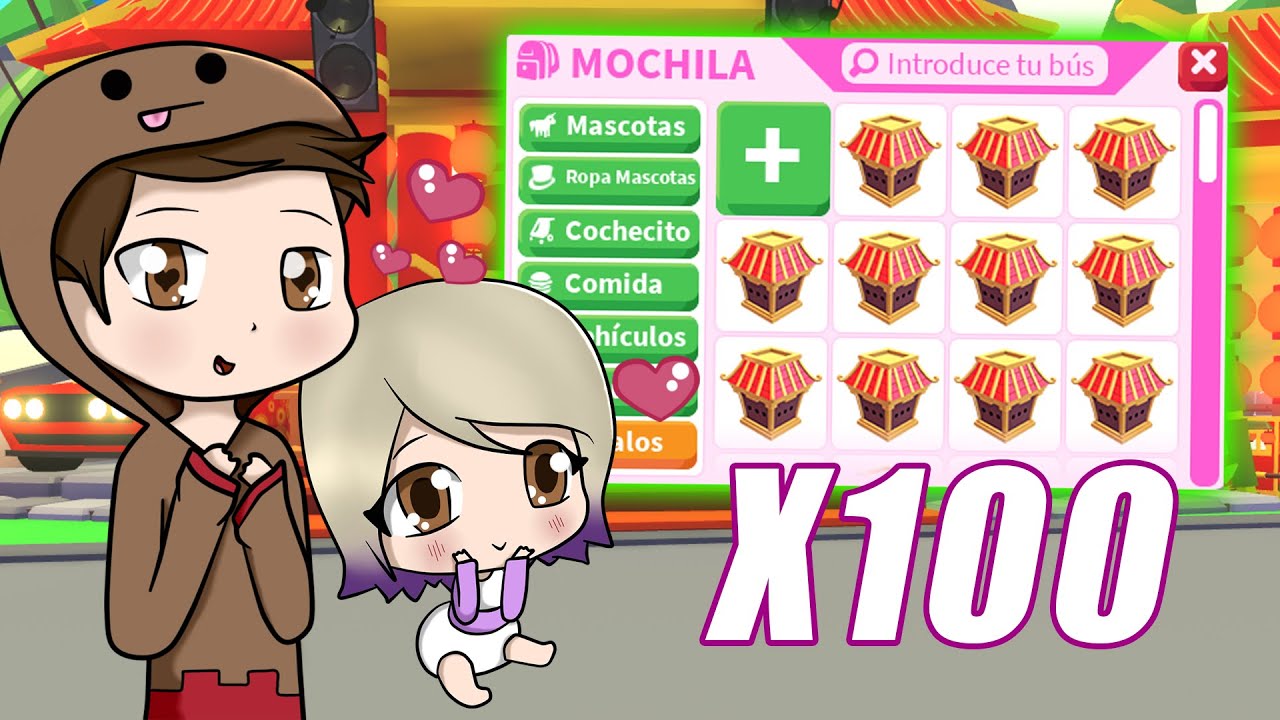 LE DOY MÁS DE 100 NUEVAS CAJAS DE BUEY A LYNA BEBÉ EN ADOPT ME ROBLOX ...