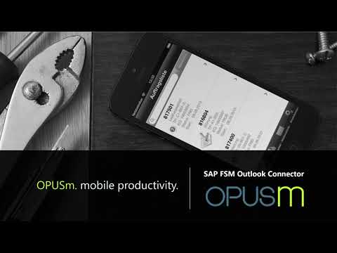 SAP FSM to Outlook Calendar - New as a cloud solution!