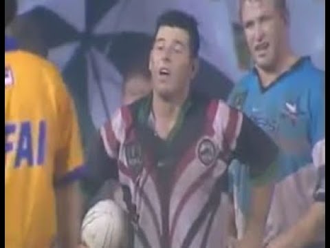 Craig Gower try - Round 19 1998 v Cronulla - YouTube