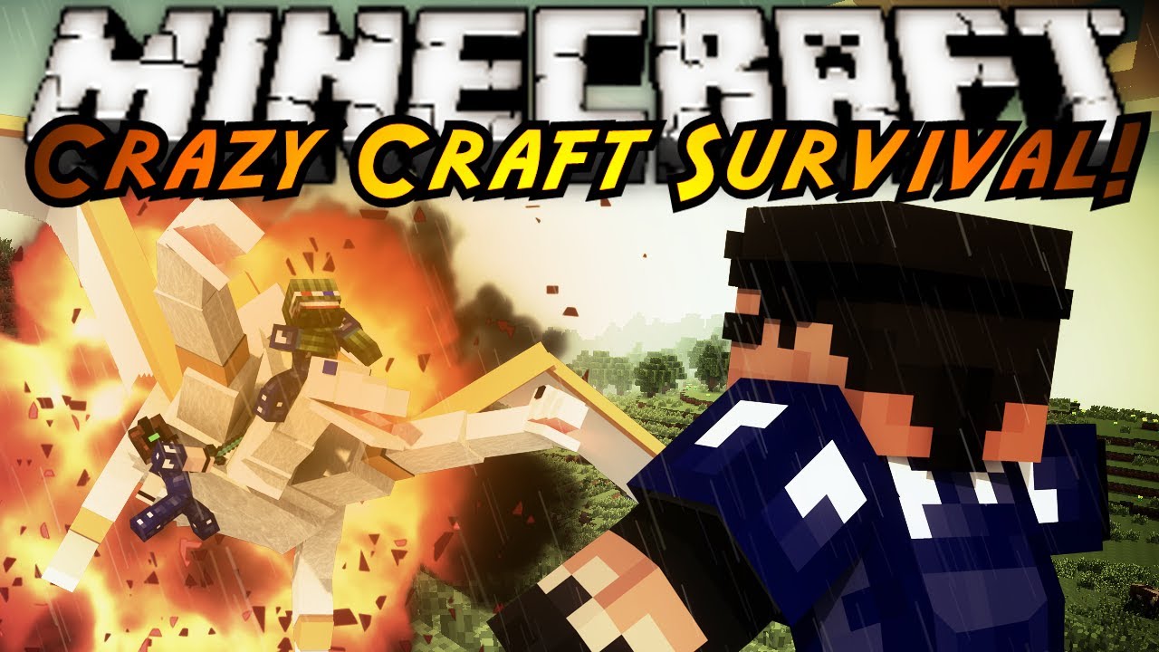 Minecraft Crazy Craft : THE FINAL BATTLE?! (Season FINALE!) - YouTube