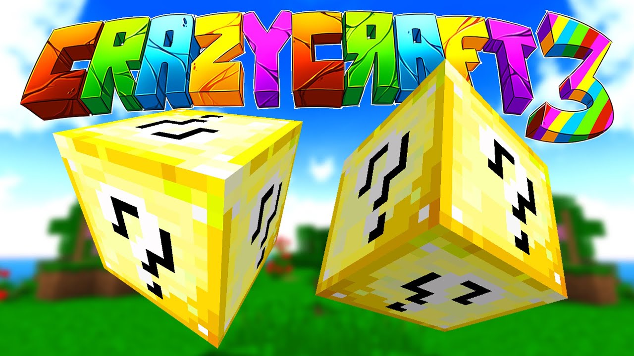 Minecraft Crazy Craft 3: Lucky Block Death! #24 - YouTube