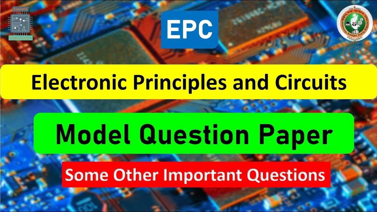 EPC Model Question Paper and Some Important Questions - YouTube
