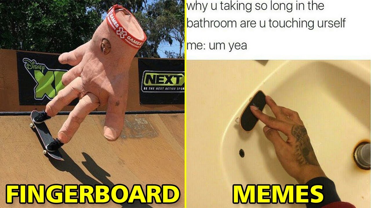 Try Not To Laugh Watching Funny Fingerboard Memes! - YouTube