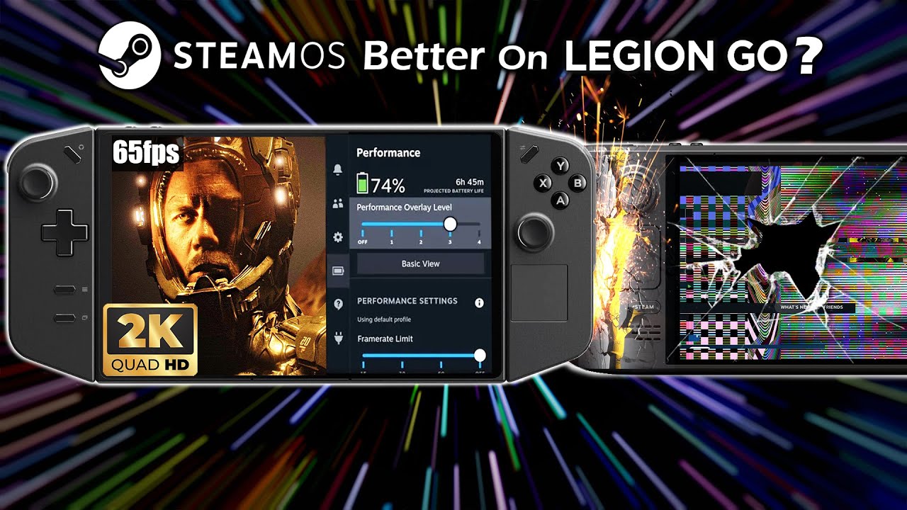 5 Reason SteamOS Is BETTER On Legion GO… - YouTube