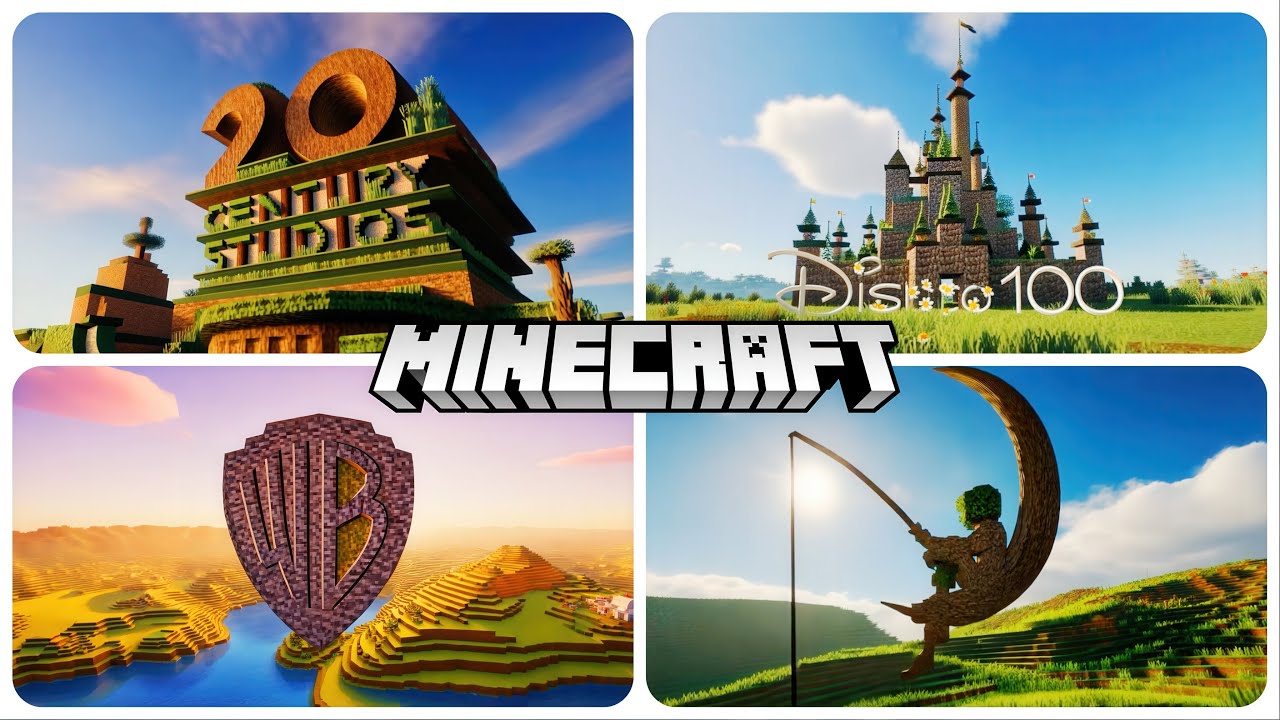 Minecraft-Themed Movie Intros compilation made by AI - YouTube