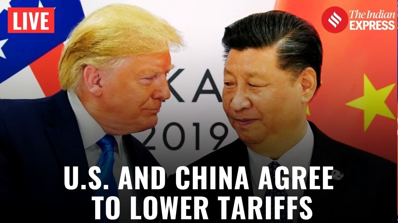 LIVE: US & China Reach Breakthrough Agreement to Reduce Trade Tariffs to 10% | US China Tariff ...
