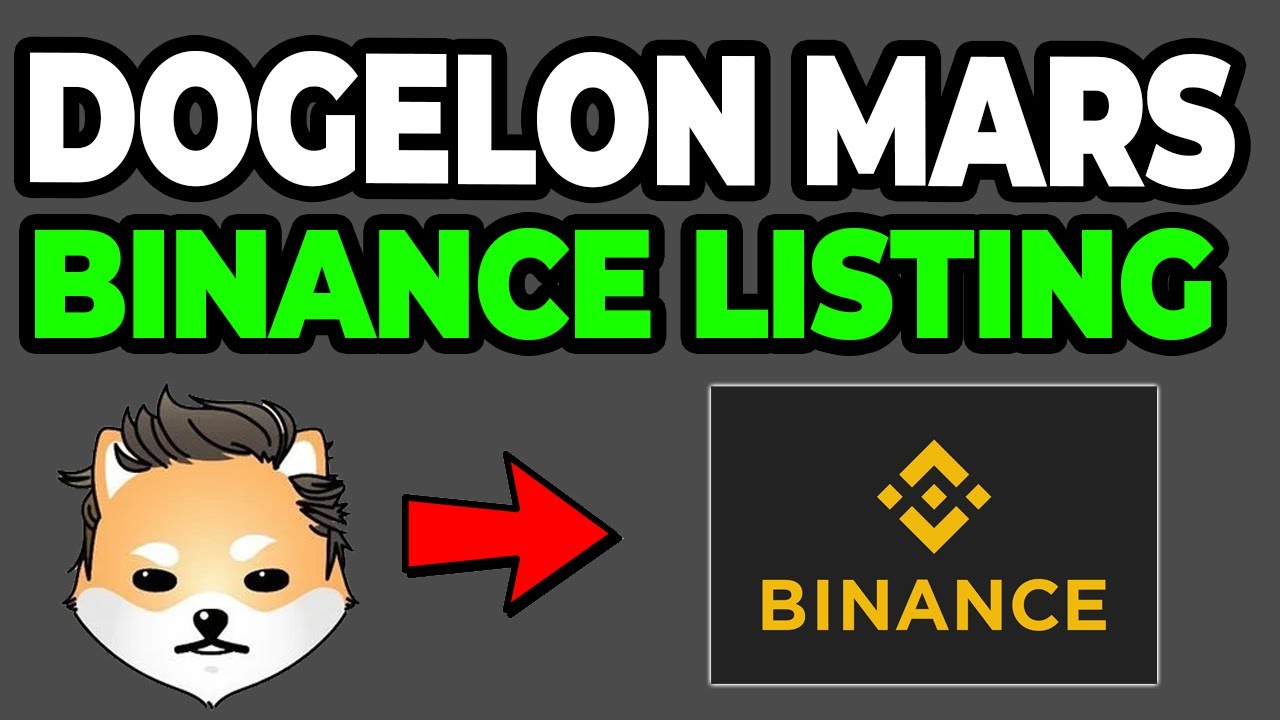 DOGELON MARS NEWS!! BINANCE LISTING & CMC PUMP!!? WATCH THIS!! (Price Prediction) - YouTube