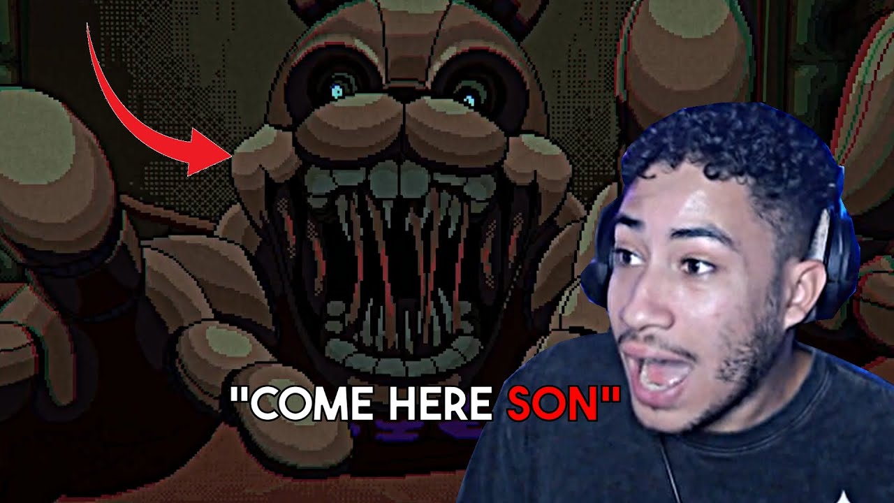 SPRING TRAP IS MY NEW DAD?? (FNAF INTO THE PIT) (PART 1) - YouTube