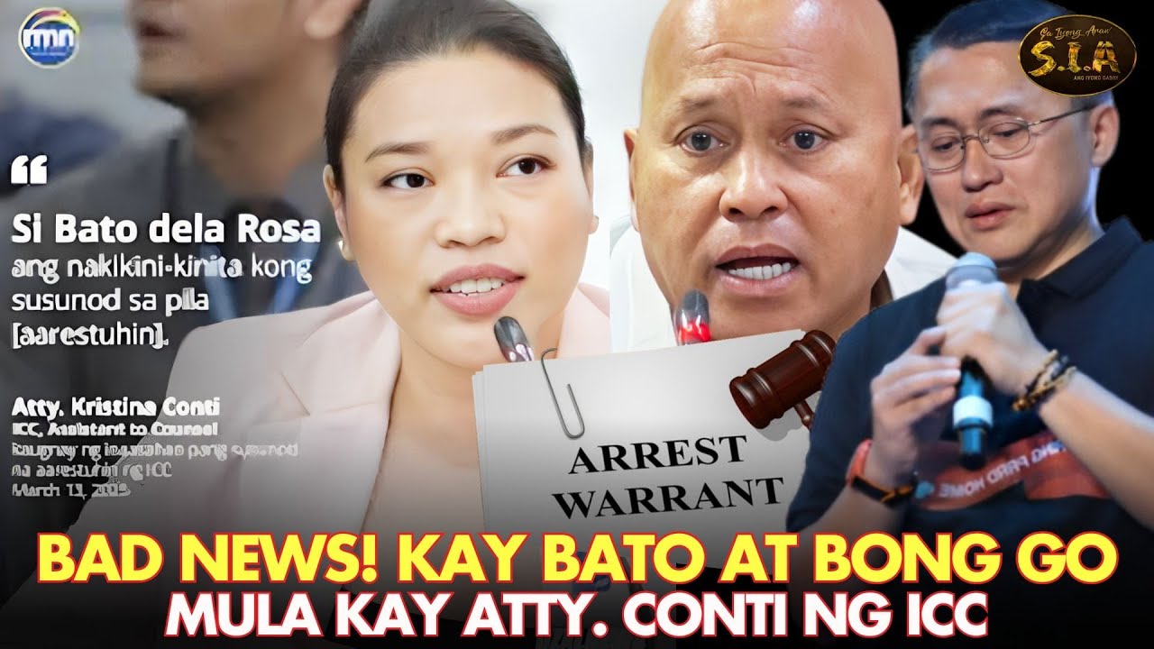 Habang Nagdidiwang si Bato At Bong Go, ICC Counsel Conti Nagsalita Na ...