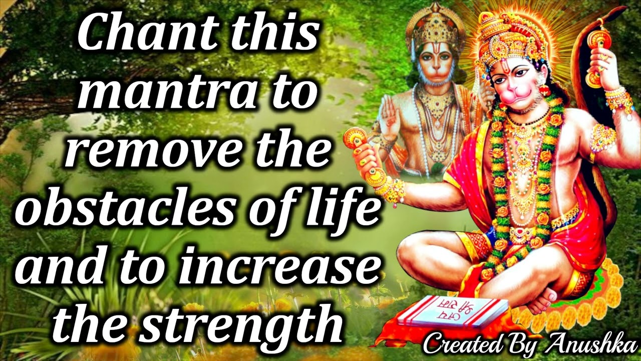 Chant this mantra to remove the obstacles of life and to increase the ...