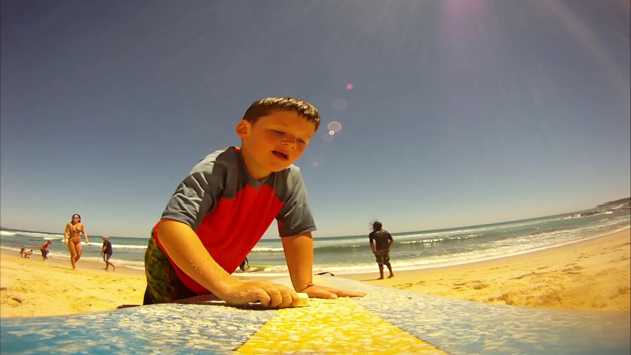 Mike Doyle Surf School @ Cal First Surfing Experience 02/17/09 Mickey ...