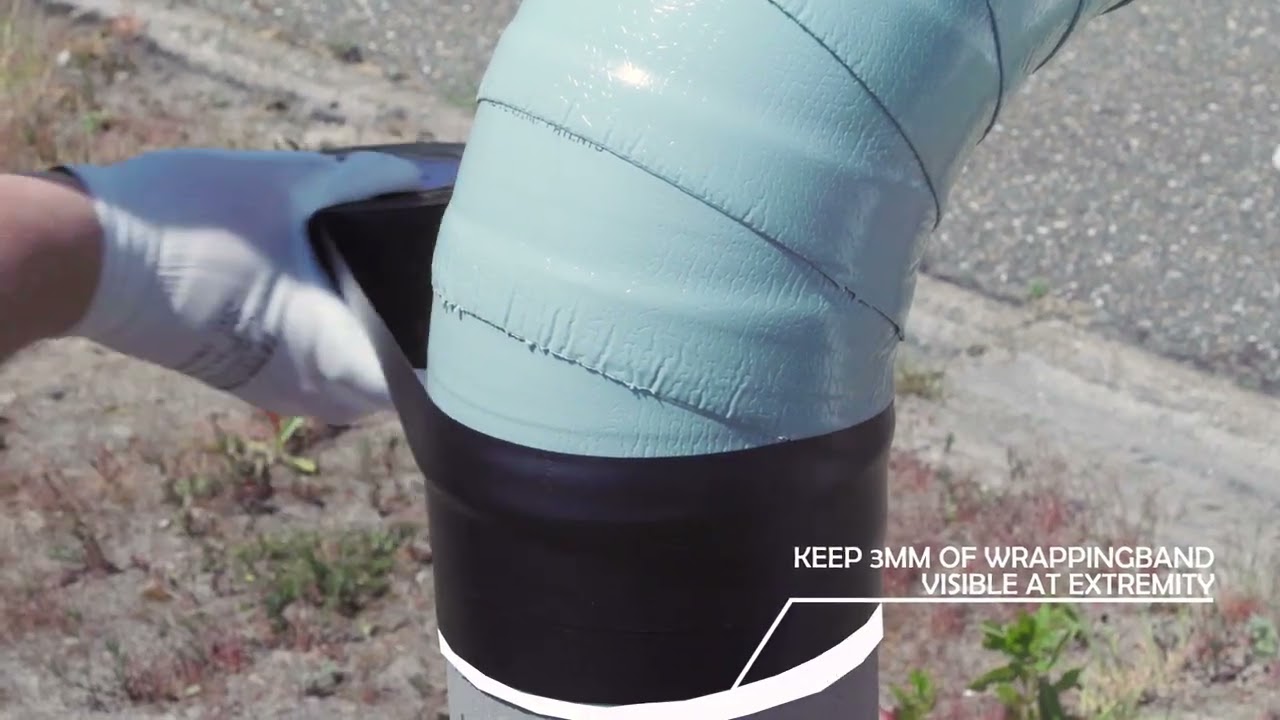 STOPAQ Elbow coating - YouTube