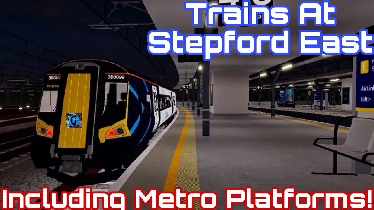 Trains at Stepford East! Including Metro Platforms! [SCR] - YouTube