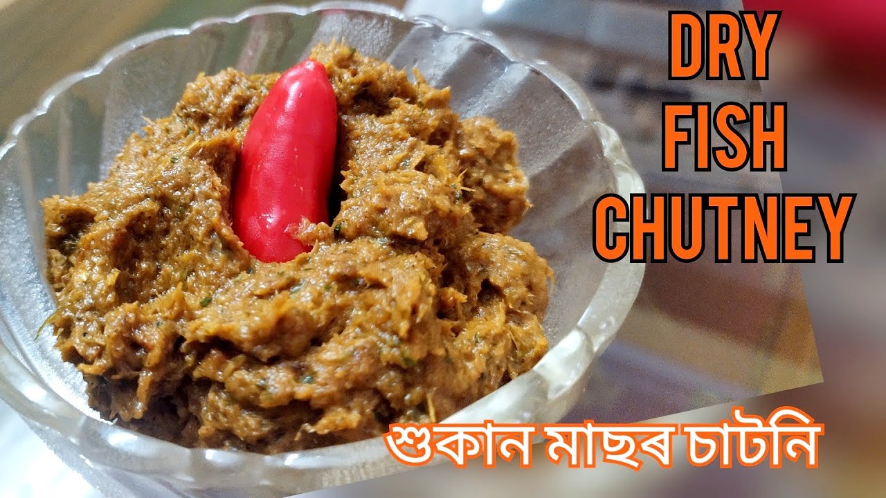 How to make dry fish chutney. Bengali dry fish chutney...shutki macher ...