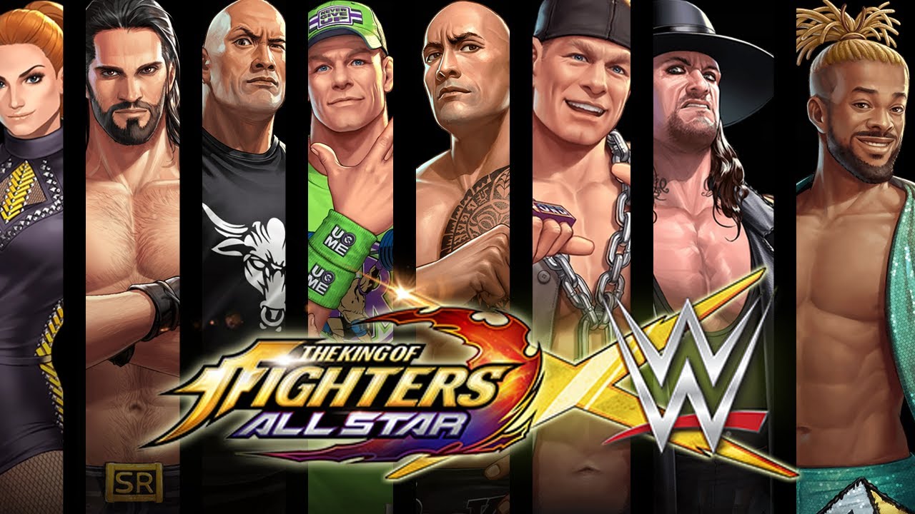 The King of Fighters All Star X WWE - WWE Superstars Super Moves - YouTube