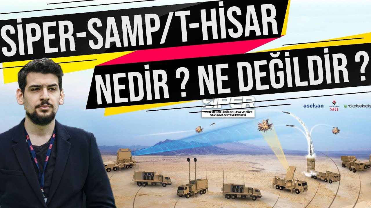 TÜRKİYE 'NİN BALİSTİK HAVA SAVUNMA SİSTEMİ İHTİYACI VE HİSAR , SİPER ...