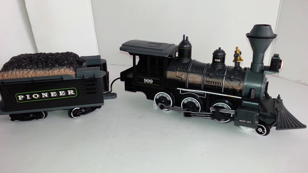 1986 New Bright Pioneer 999 G Scale Train - YouTube