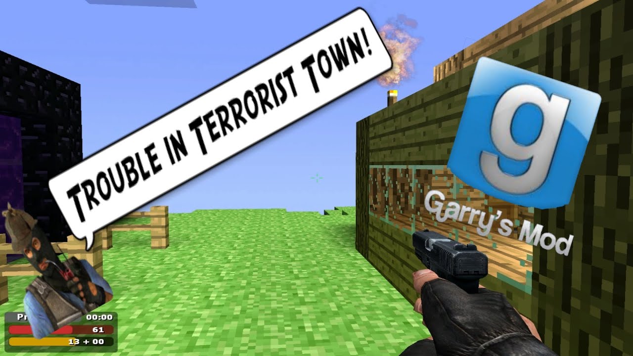 Gmod TTT Minecraft - YouTube