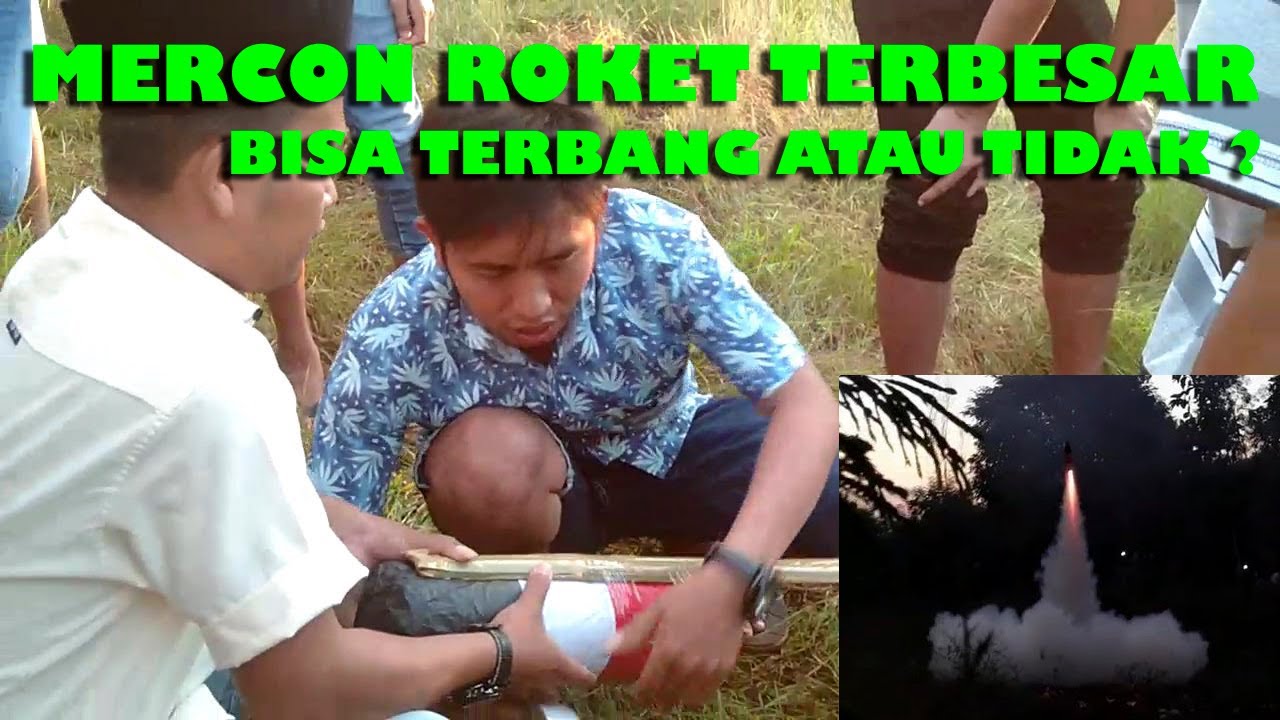 MERCON ROKET SRENG TERBESAR - YouTube