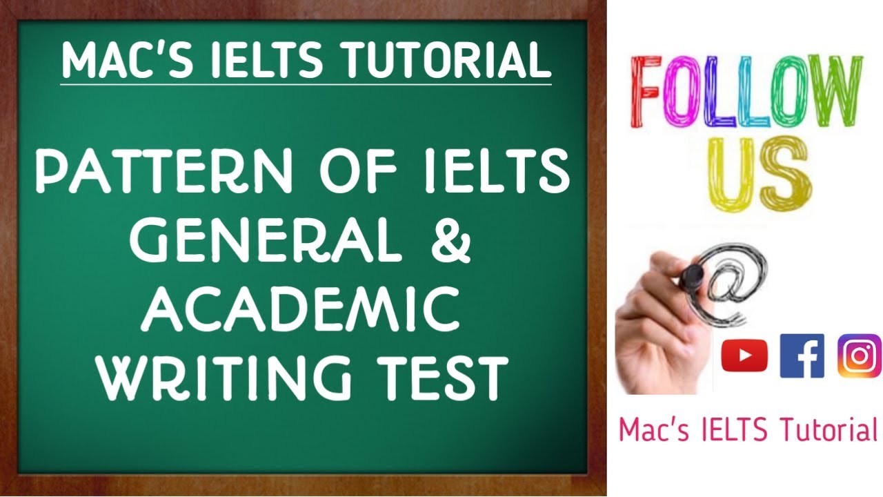 Pattern of IELTS General and Academic Writing Test - Tutorial 2 - YouTube