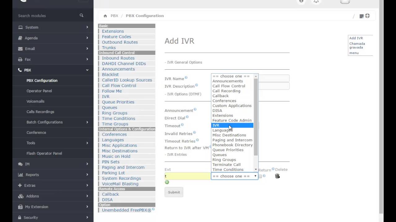 Callback no elastix - YouTube