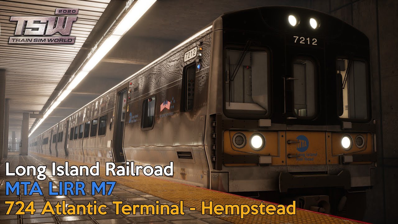724 Atlantic Terminal - Hempstead - Long Island Rail Road - M7 - Train ...