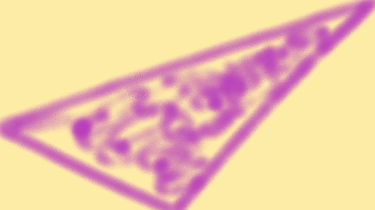 Processing Triangle Paint Splat Project - YouTube