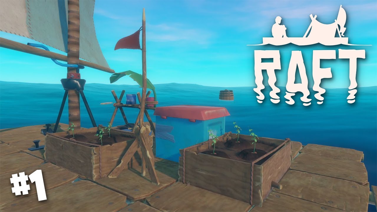 RAFT #1 | Je rejoue à Raft , on fait une nouvelle Survie ( Exploration ...