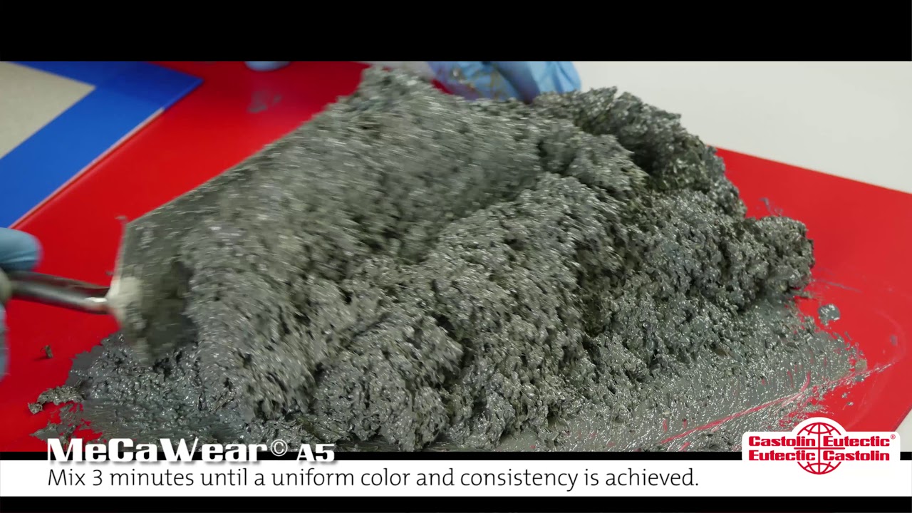 MeCaWear A5 ceramic polymer paste: wear resistant against abrasion ...