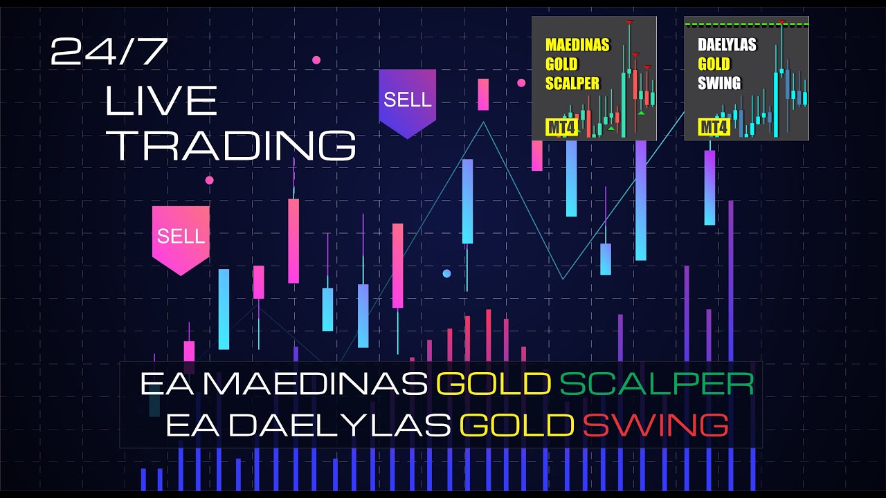LIVE TRADING EA MAEDINAS GOLD SCALPER | EA DAELYLAS GOLD SWING - YouTube