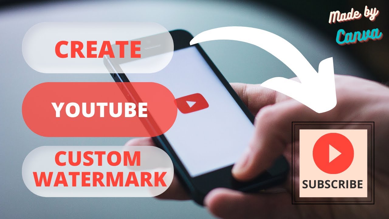 How to add a custom branding watermark for your YouTube Videos | Free ...